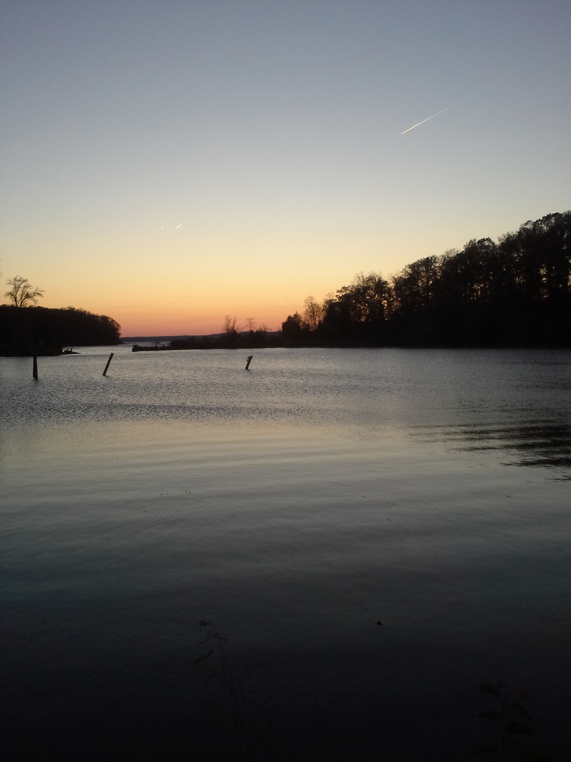 Sunset at Mallows Bay – Divergent Wanderings